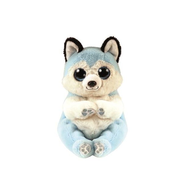 Plus caine husky THUNDER (15 cm) - Ty - Ookee