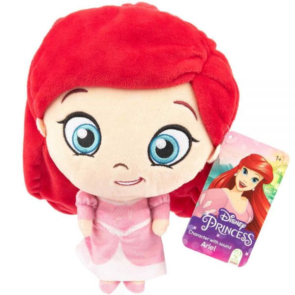 Jucarie din plus cu sunete Ariel, Disney Princess, 25 cm - Ookee
