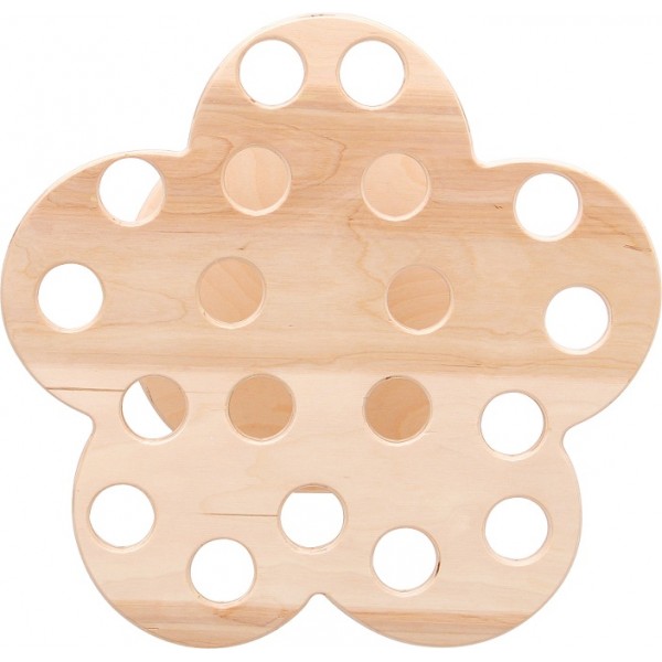 Panou pentru informatii in forma de floare