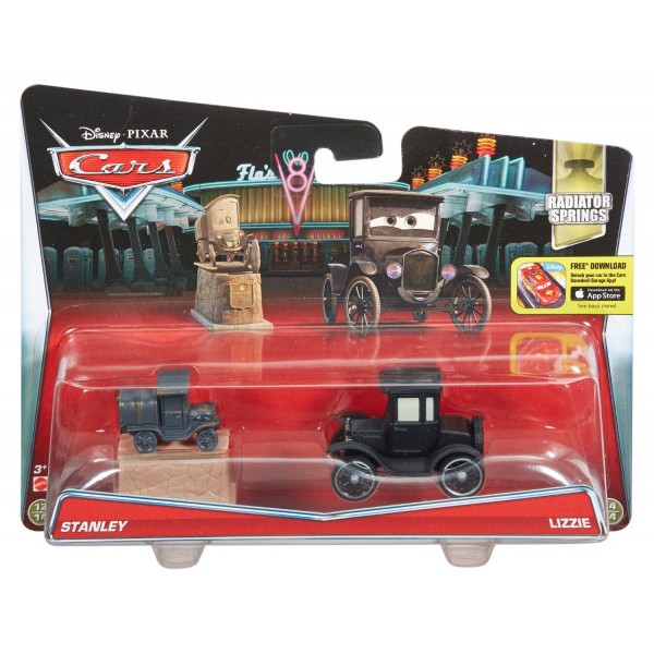 Disney Cars 2 - Stanley si Lizzie